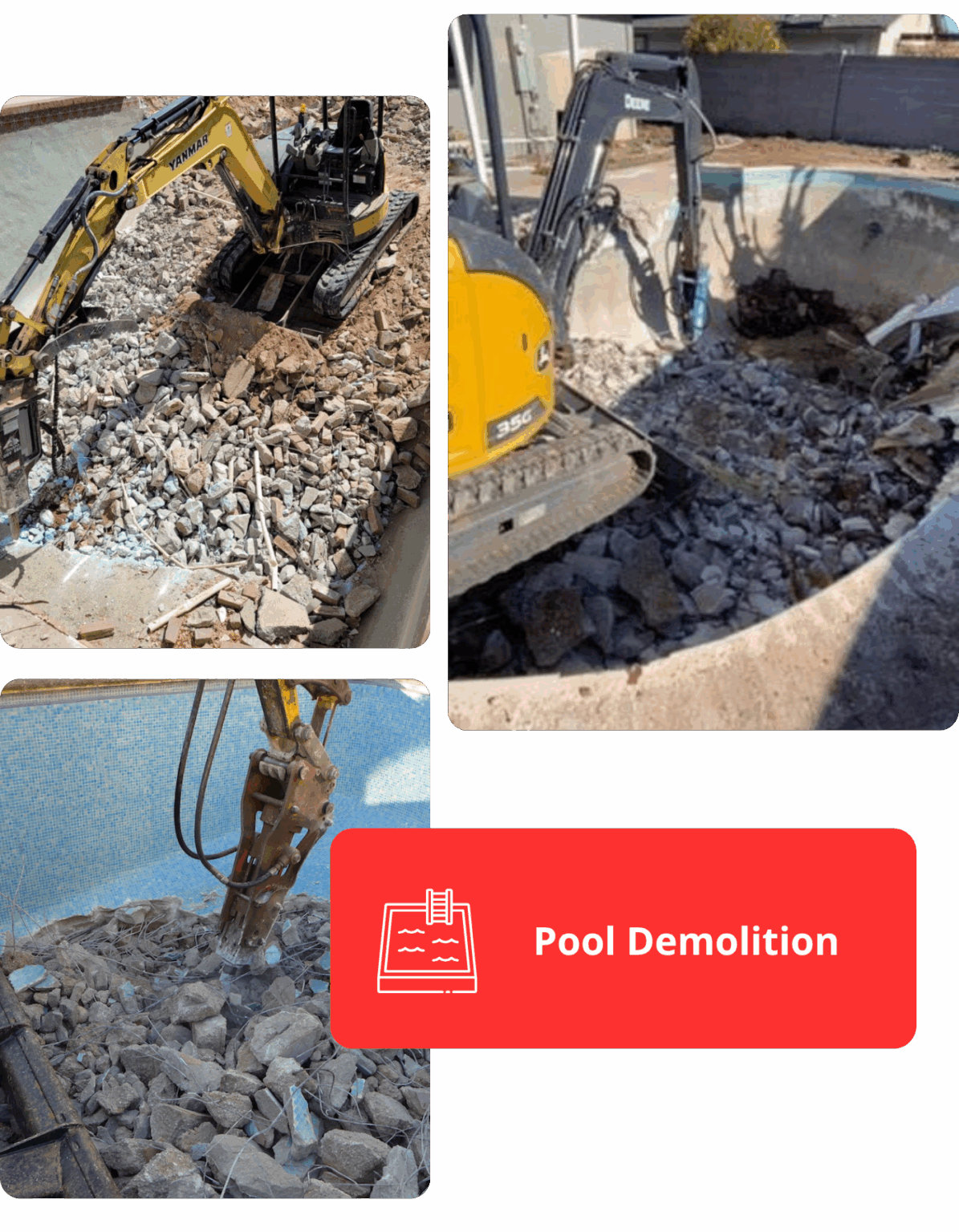 Pool Demolition – Precision Demolition Experts